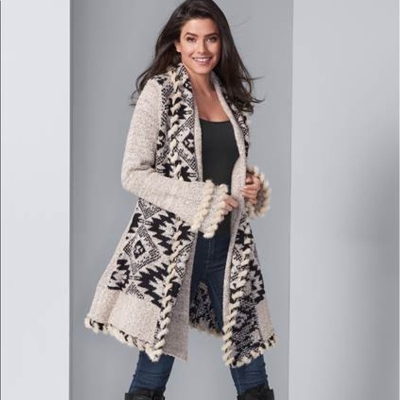 VENUS | Jackets & Coats | Beautiful Mixed Print Duster Medium | Poshmark